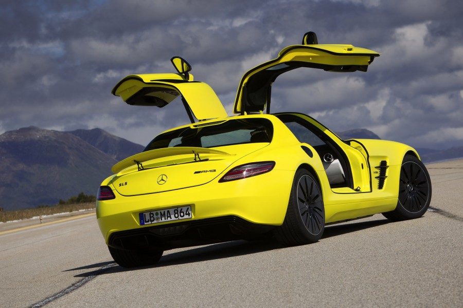 Mercedes SLS AMG E-Cell roadster - a possibility - Ultimate Car Blog