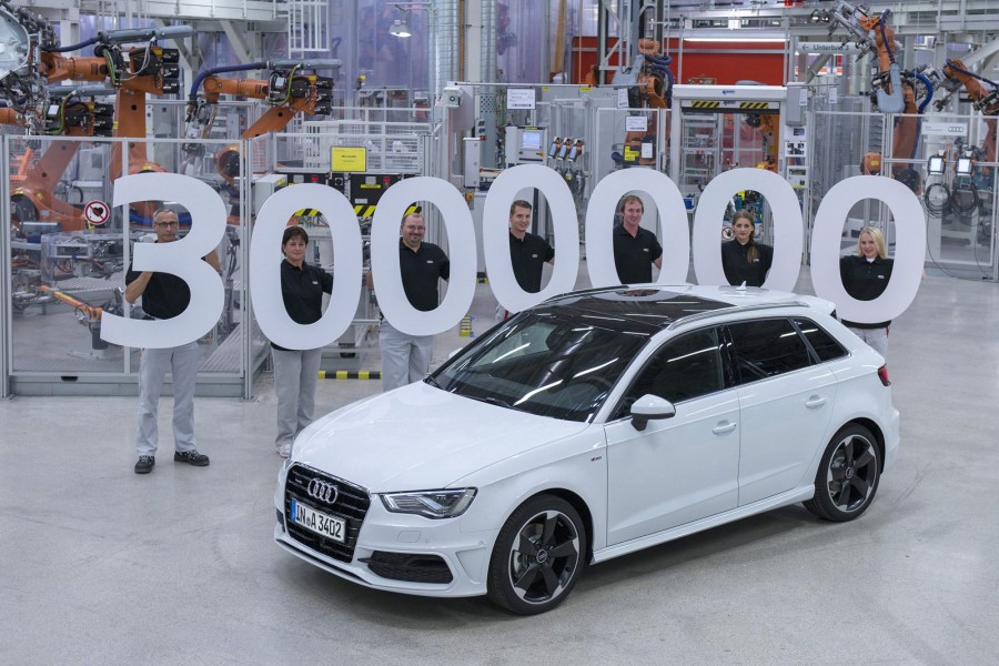 Audi celebrates 3 million A3 models built - Ultimate Car Blog
