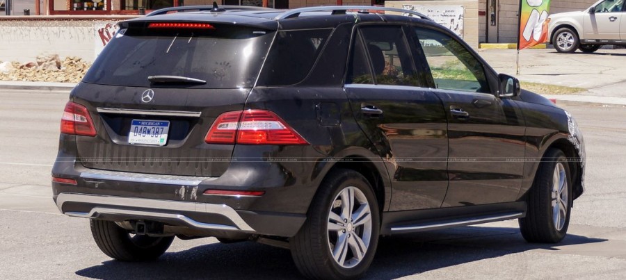 2015 Mercedes-Benz M-Class Caught in the US - Ultimate Car Blog