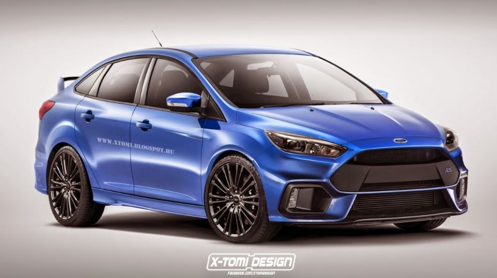 Ford Focus RS Sedan Rendered - Ultimate Car Blog